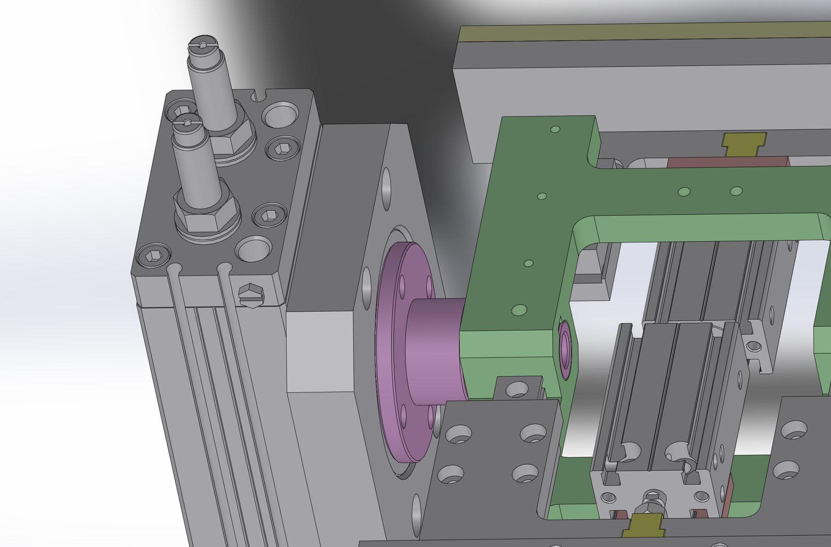 Double rotation feeding mechanism model - TurboSquid 1875426