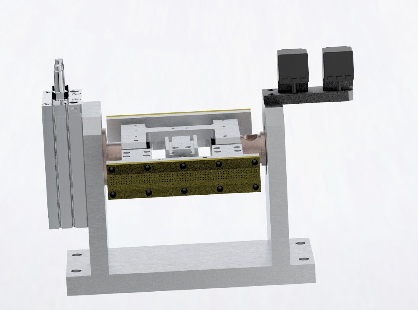Double rotation feeding mechanism model - TurboSquid 1875426