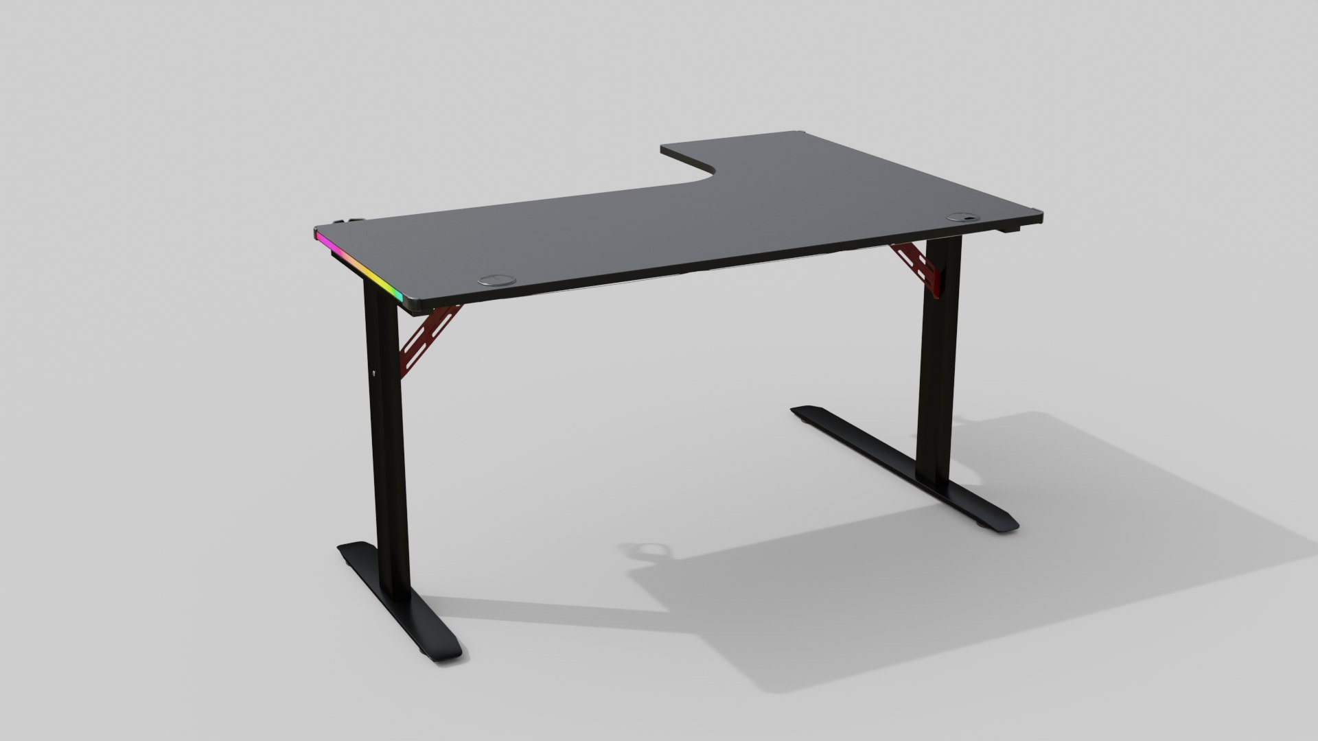 Corner Gaming Desk 3D Model - TurboSquid 2254122