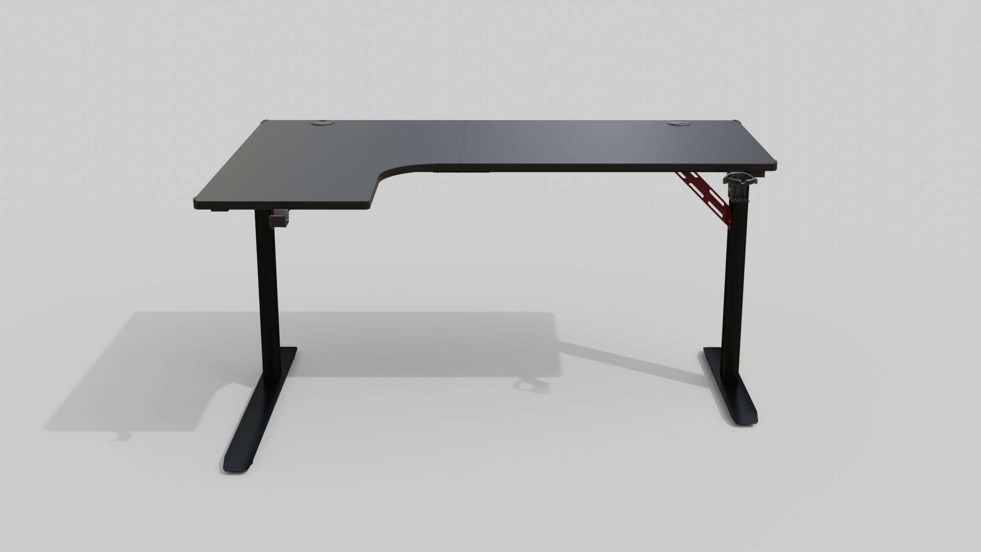 Corner Gaming Desk 3D Model - TurboSquid 2254122