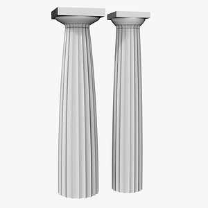 Doric Column 3D Models for Download | TurboSquid