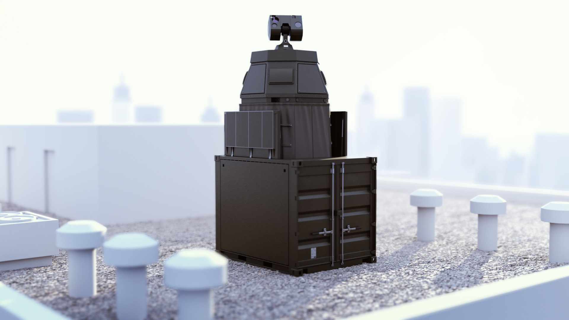 3D Oerlikon Multi Sensor Unit - MSU Model - TurboSquid 2354928