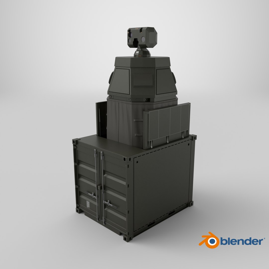 3D Oerlikon Multi Sensor Unit - MSU Model - TurboSquid 2354928