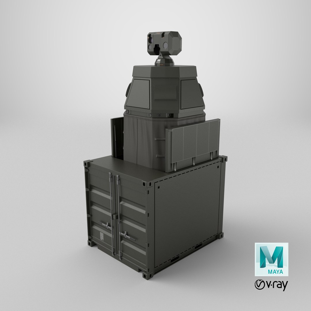 3D Oerlikon Multi Sensor Unit - MSU Model - TurboSquid 2354928