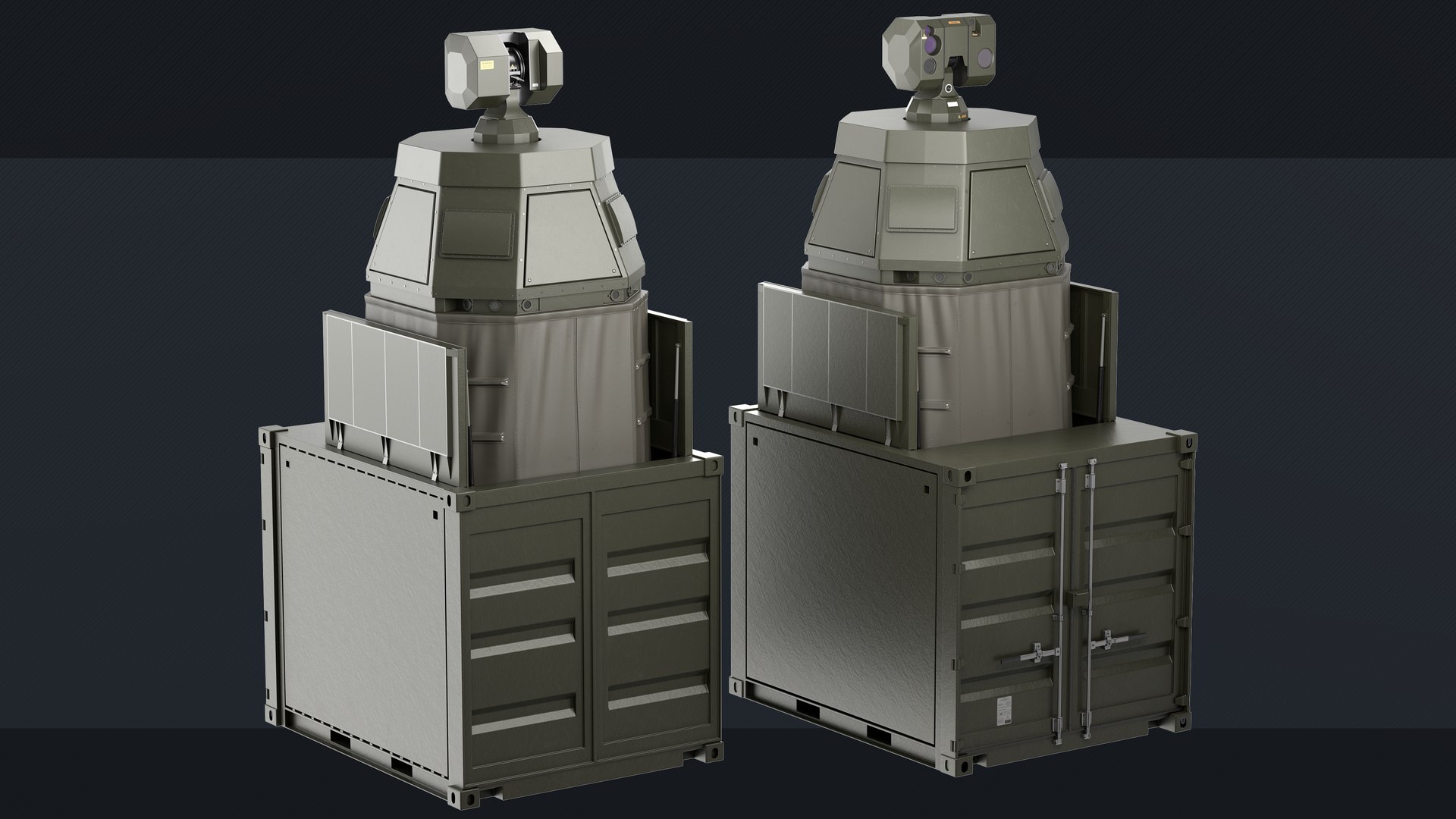 3D Oerlikon Multi Sensor Unit - MSU Model - TurboSquid 2354928