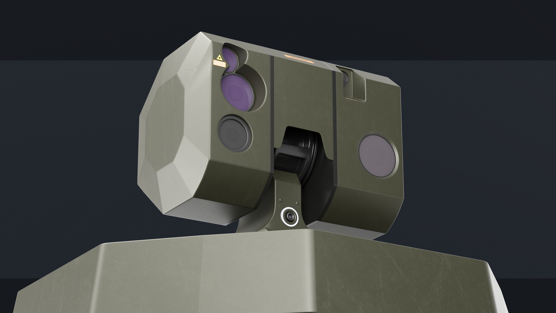 3D Oerlikon Multi Sensor Unit - MSU Model - TurboSquid 2354928