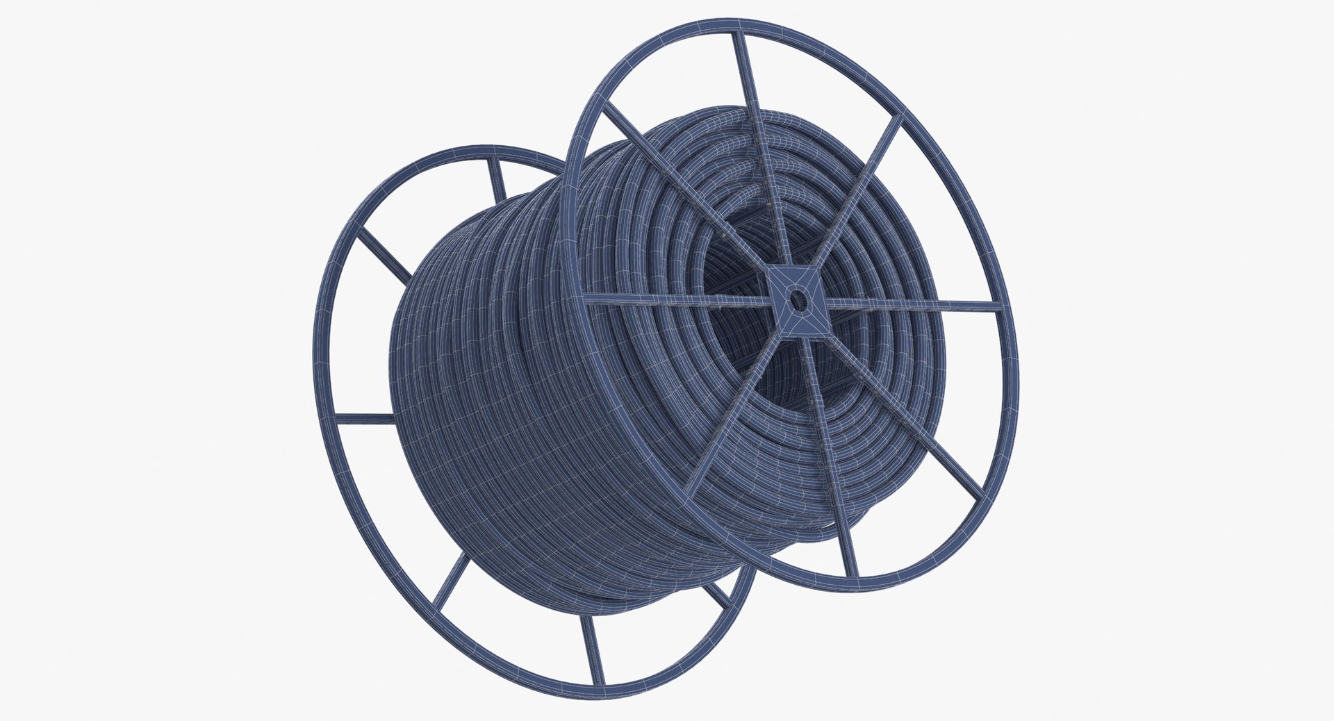 3D Cable Spool Clean and Dirty model - TurboSquid 1864608