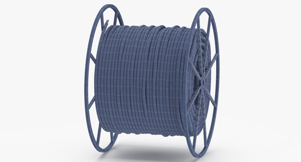 3D Cable Spool Clean and Dirty model - TurboSquid 1864608