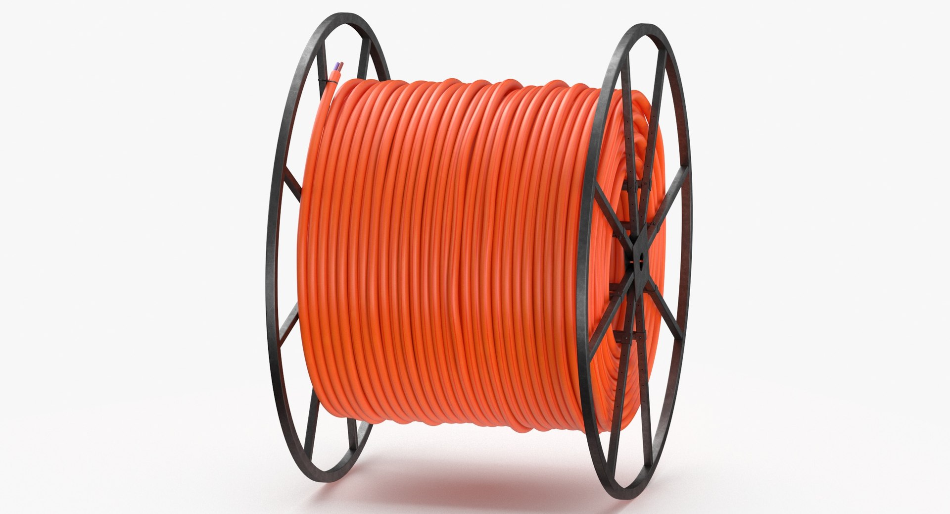 3D Cable Spool Clean And Dirty Model - TurboSquid 1864608