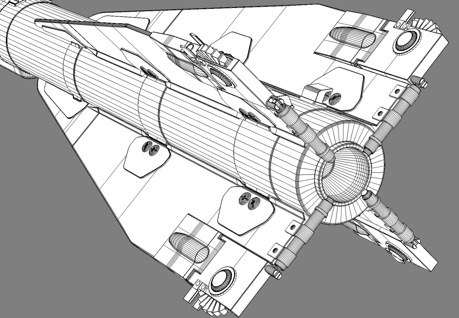 3d Model R-60 M Missile