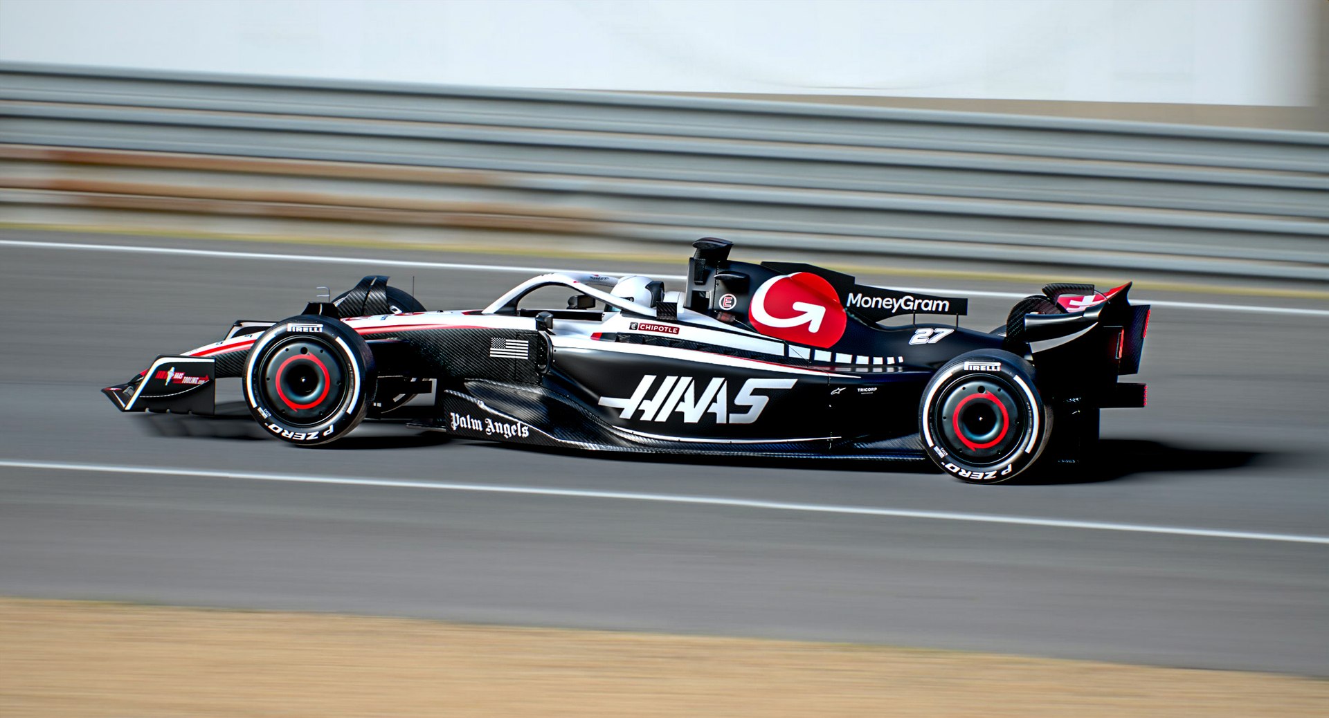 3D Haas VF-23 F1 Team Livery Presentation 2023 Formula 1 model ...