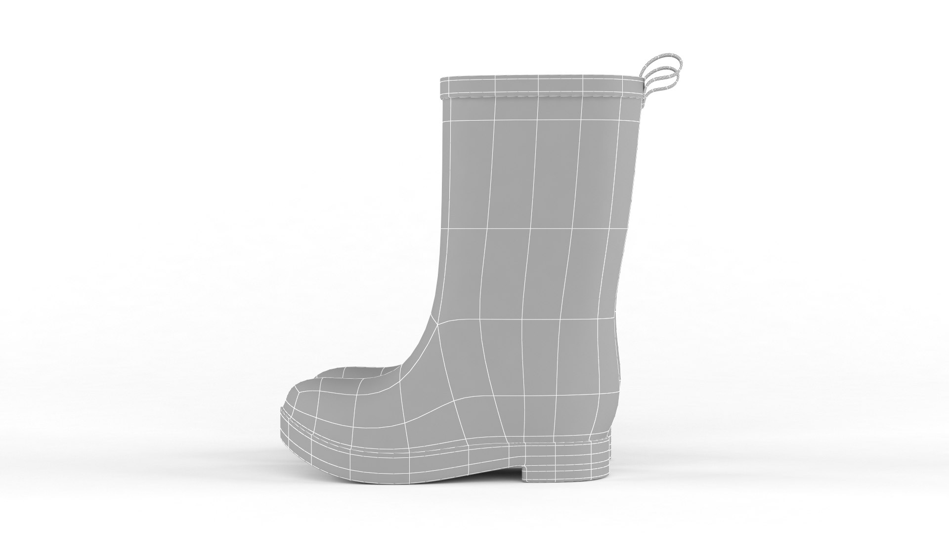 3D Rubber Boots With Watering Can Model - TurboSquid 2189313