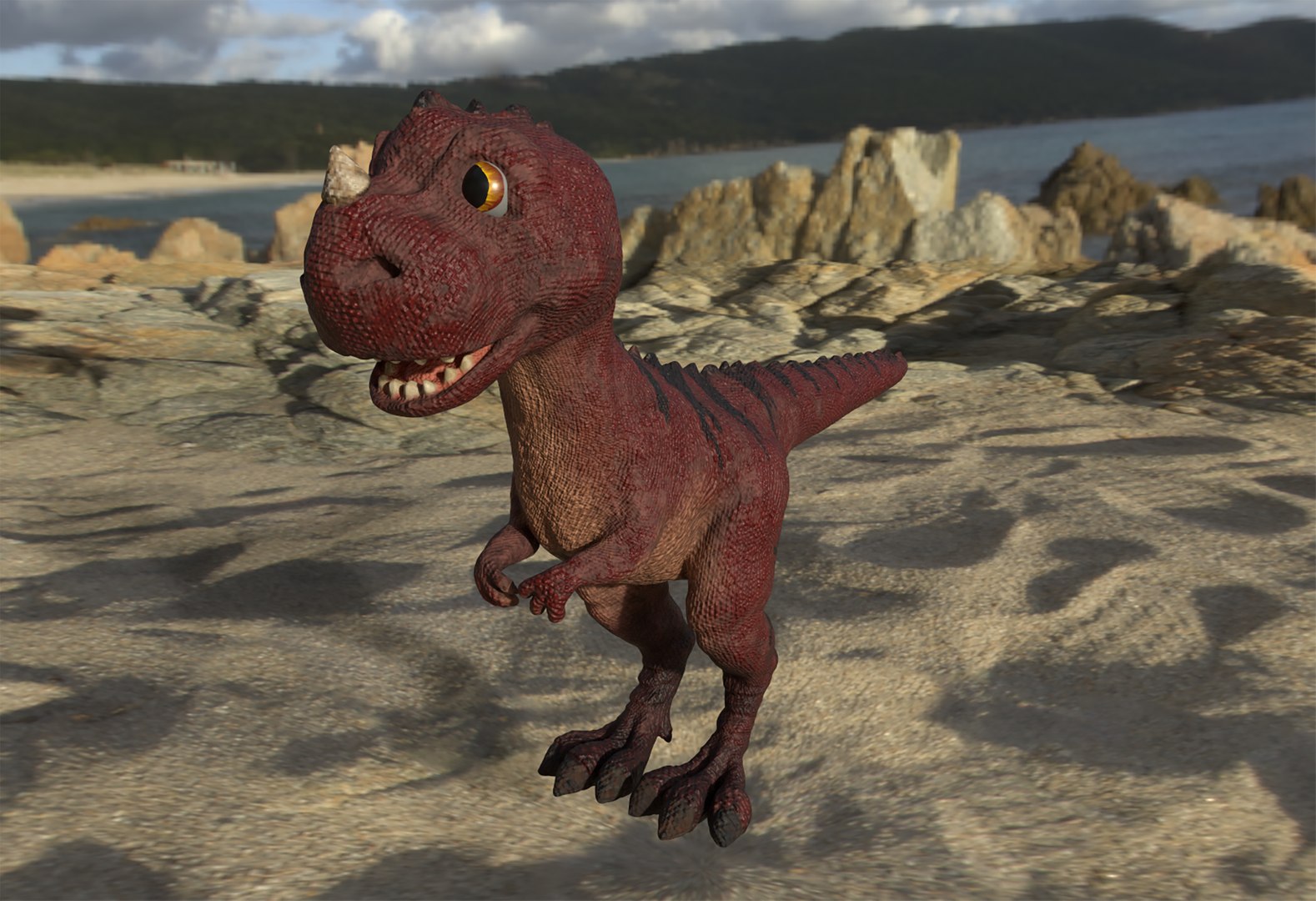 3D Baby Dinosaur - Rigged And Unrigged Model - TurboSquid 1970650