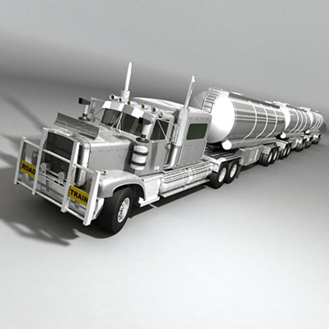 Australian Road Train 3d Max