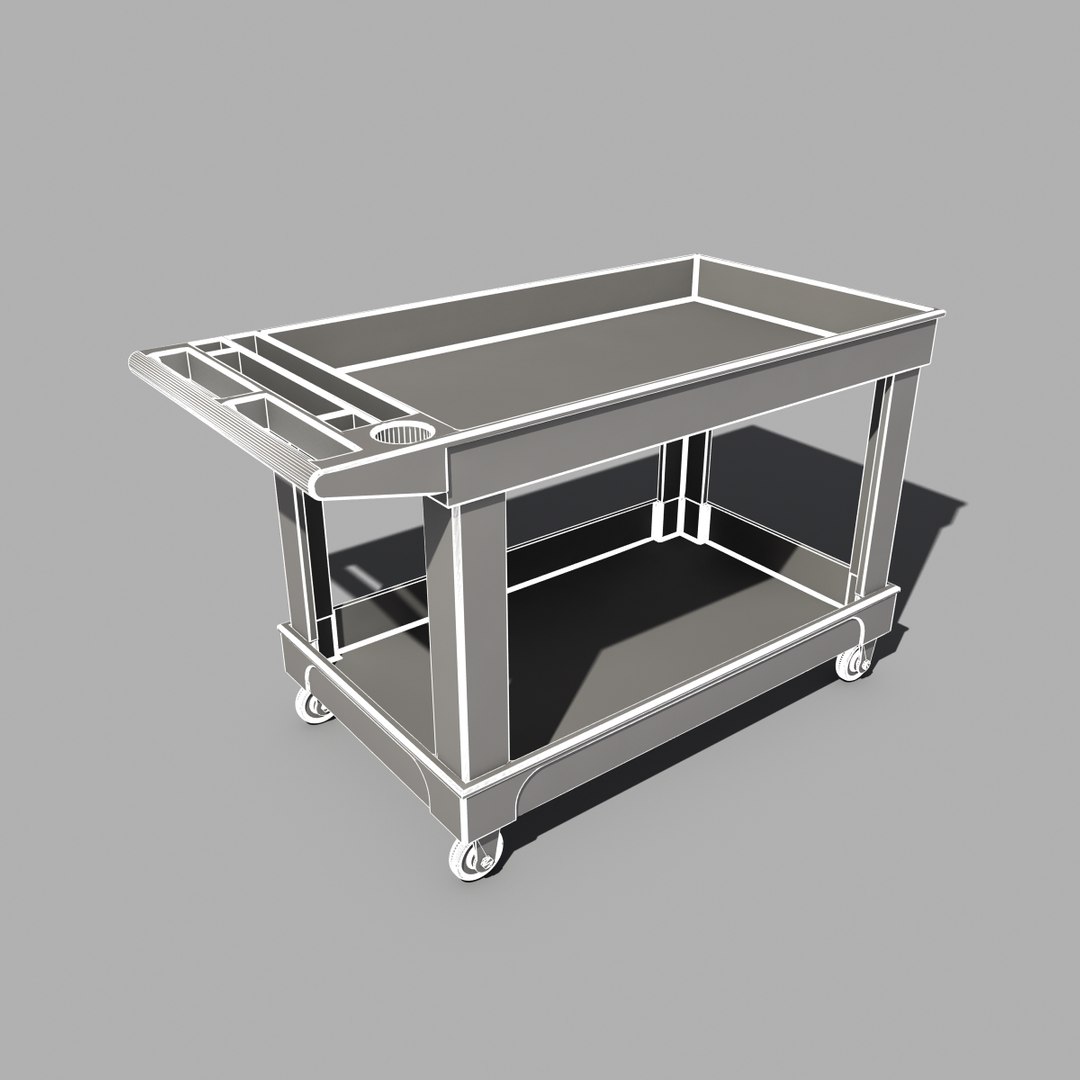 Push Cart 3d Model