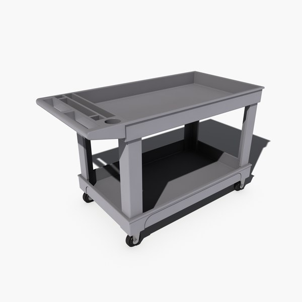 push cart 3d model