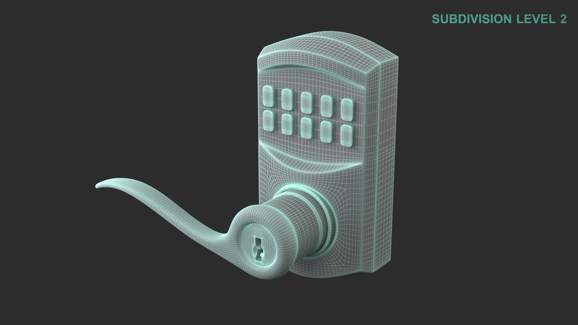 3D Door Handle(1) Model - TurboSquid 1837699