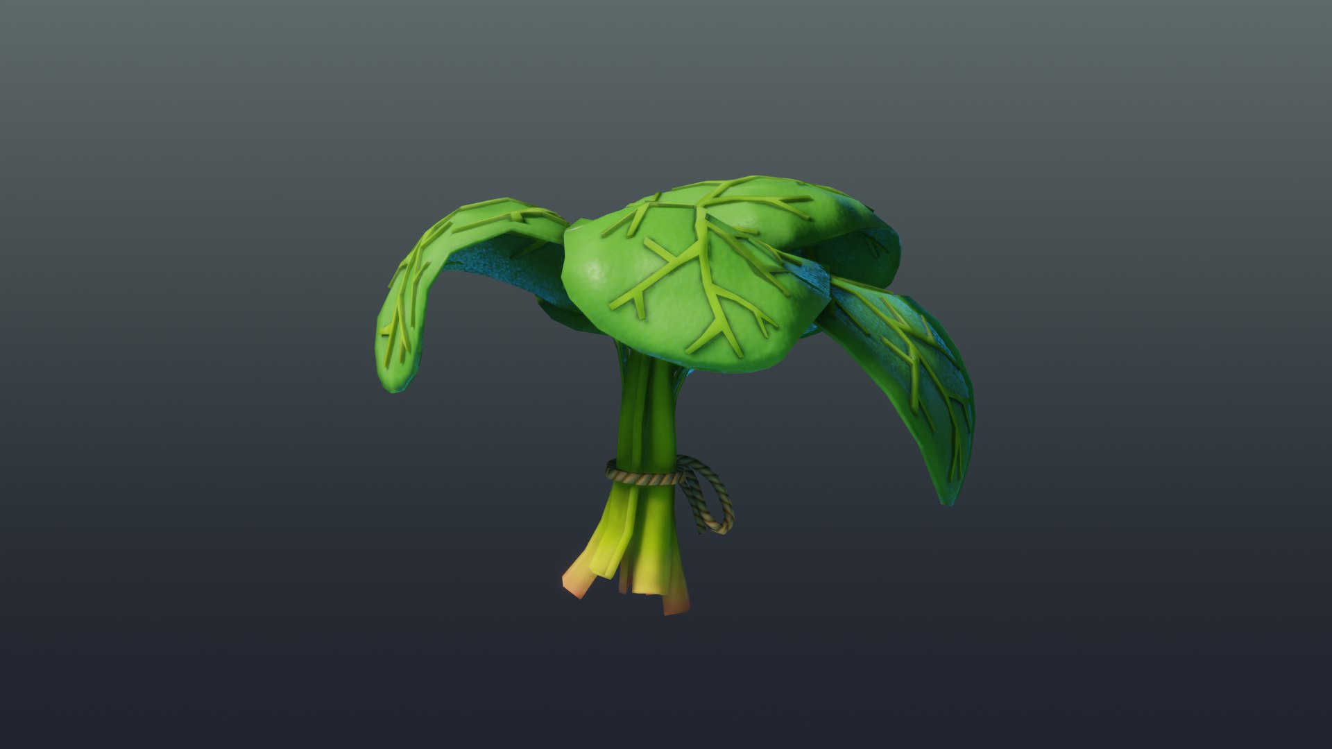 3D model Cartoon Spinach - TurboSquid 1728270