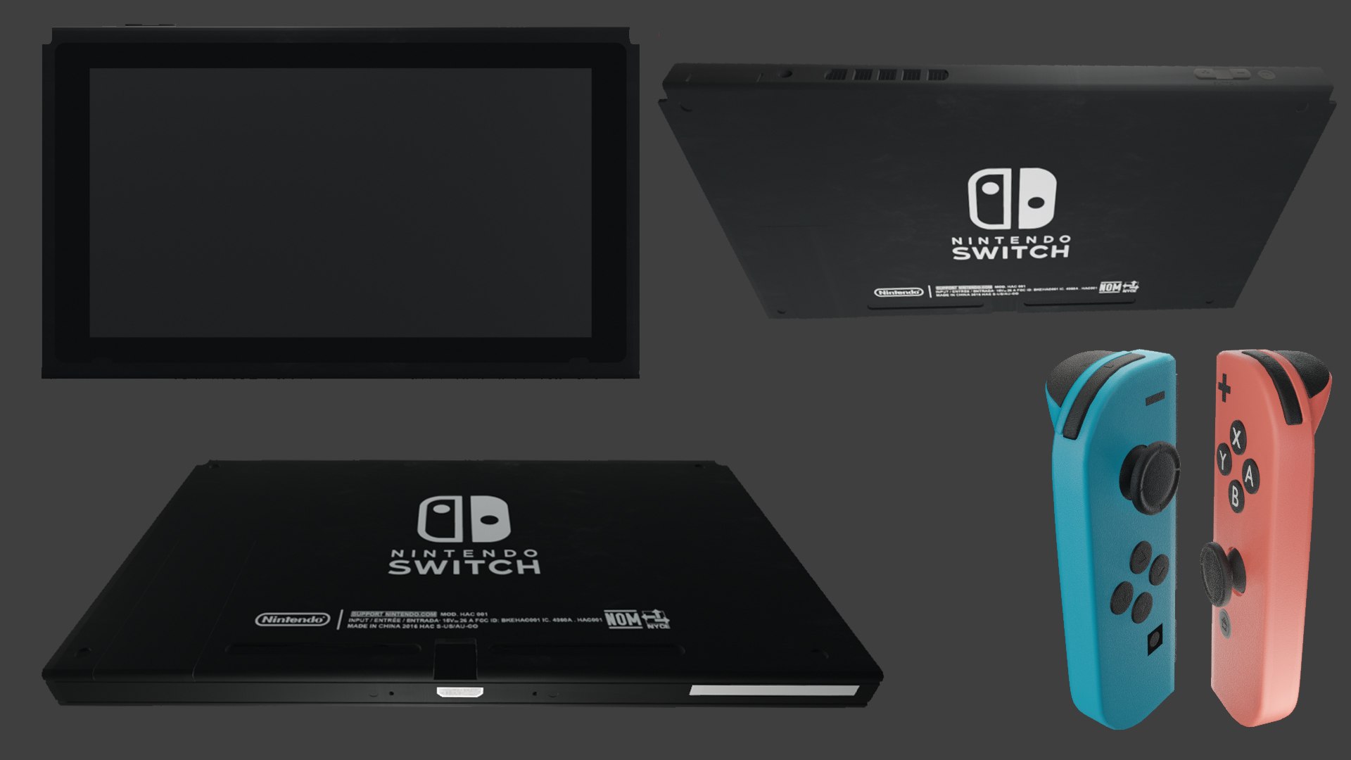 3D nintendo switch model - TurboSquid 1591006