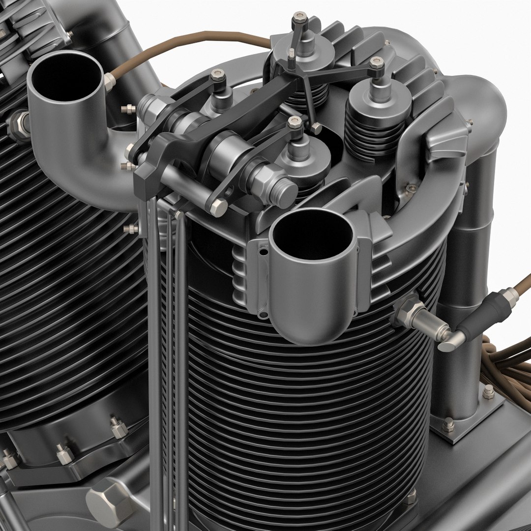 3d bristol jupiter engine 2