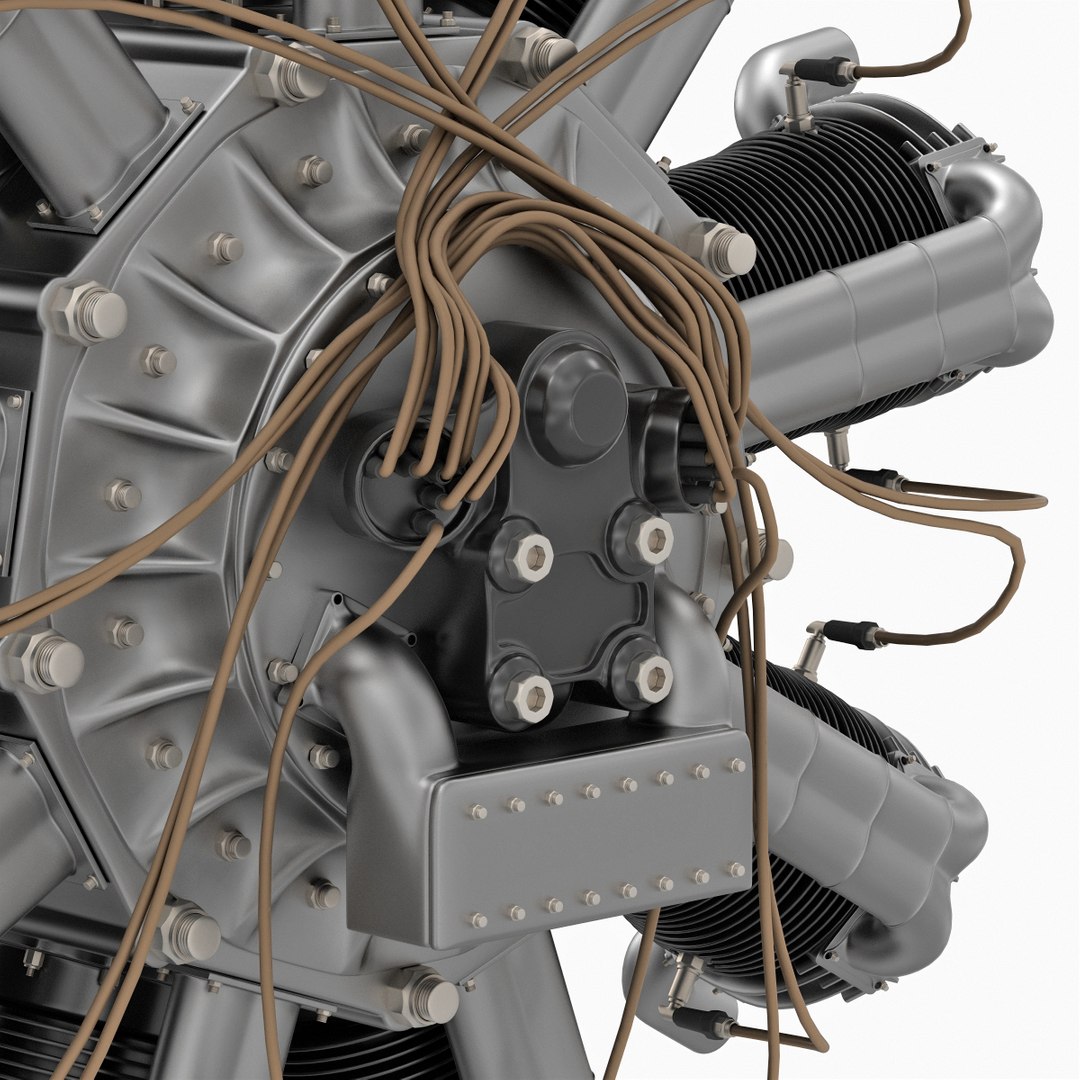 3d bristol jupiter engine 2