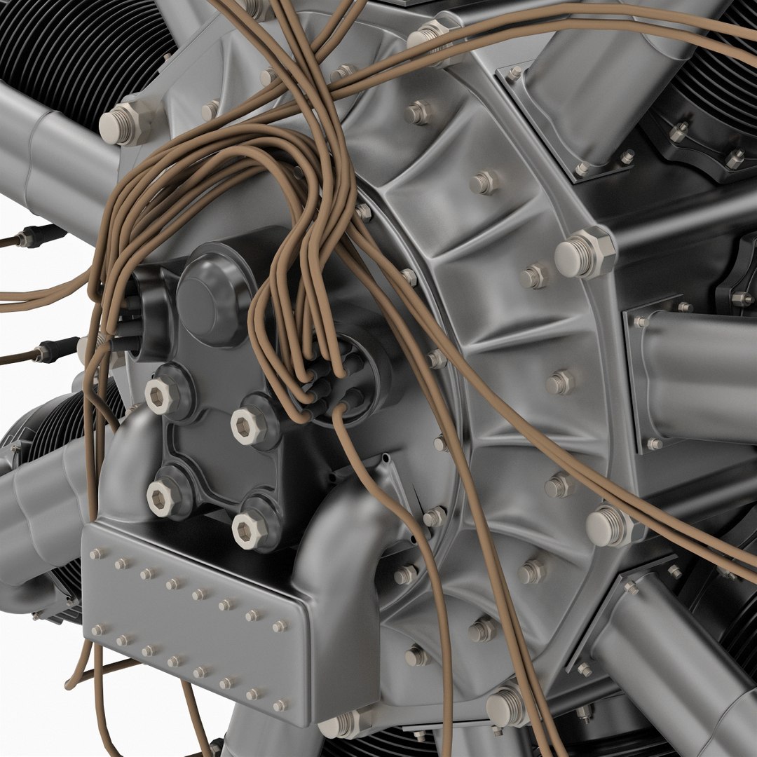 3d bristol jupiter engine 2