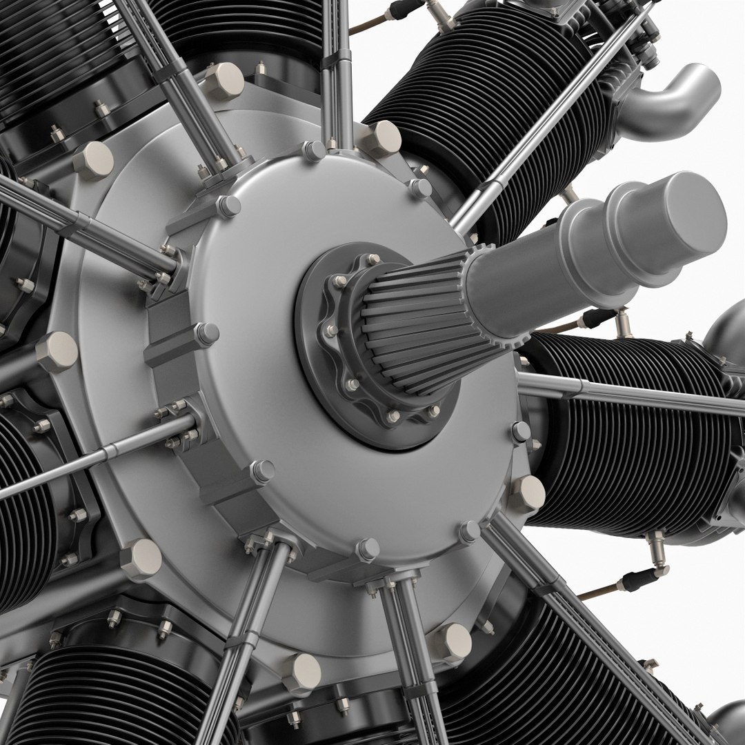 3d bristol jupiter engine 2