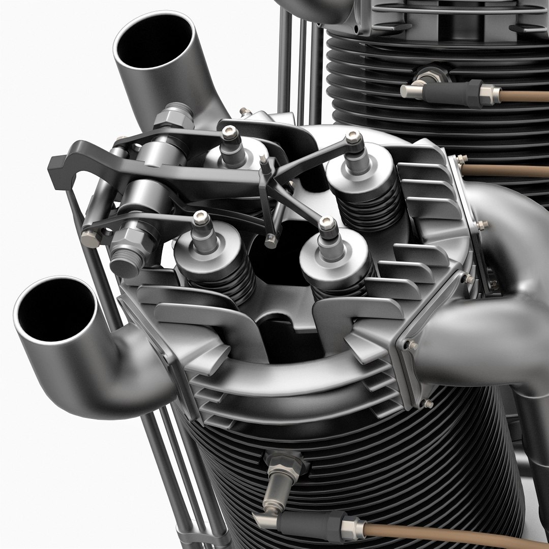 3d bristol jupiter engine 2