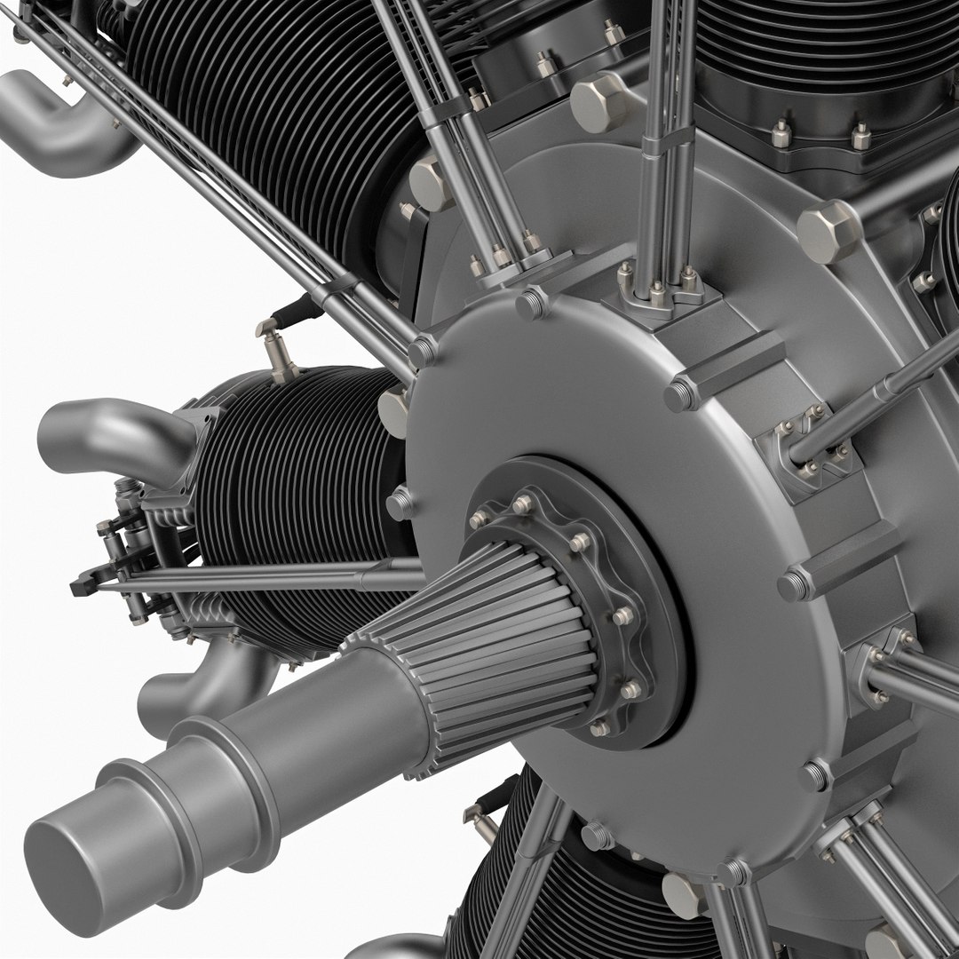 3d bristol jupiter engine 2