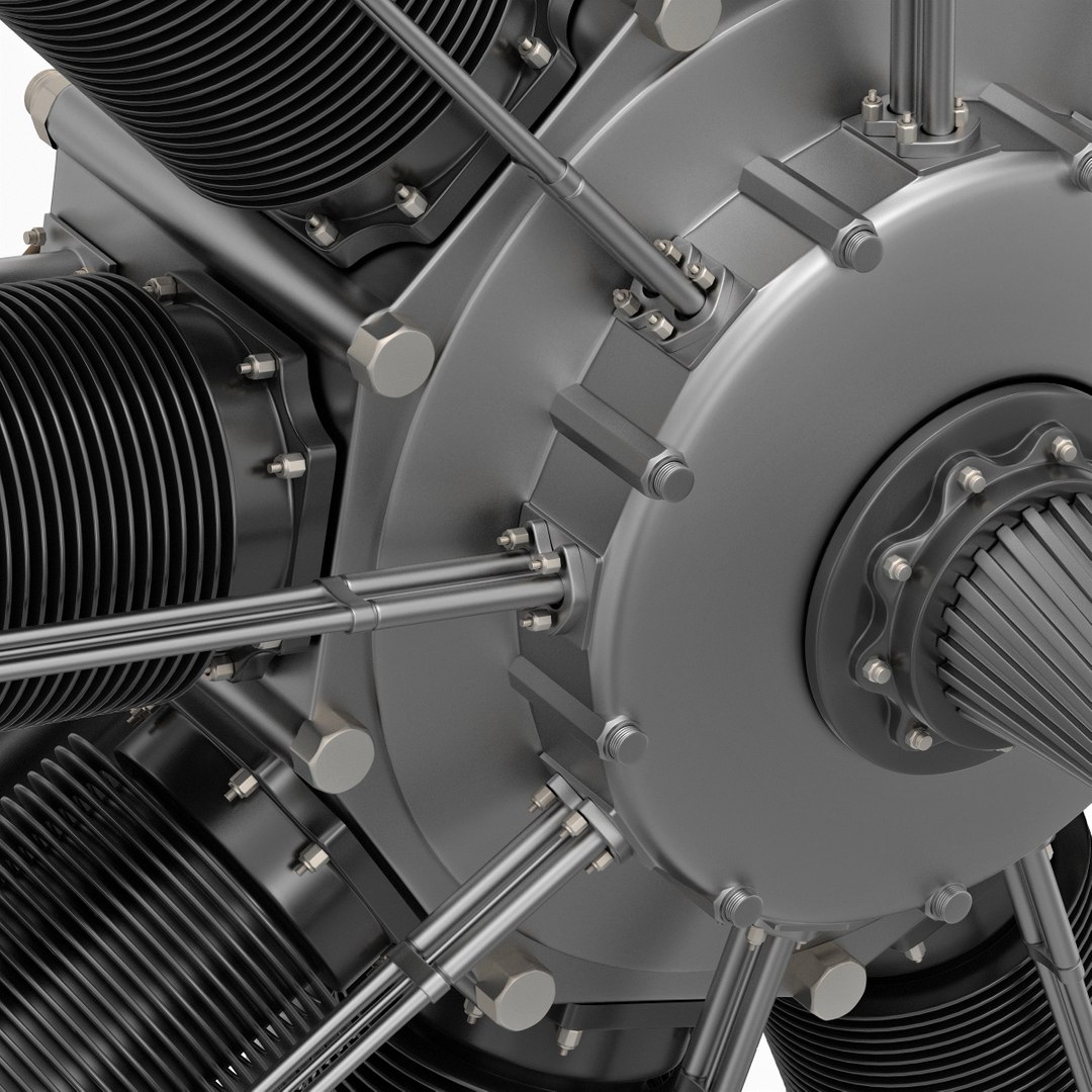 3d bristol jupiter engine 2