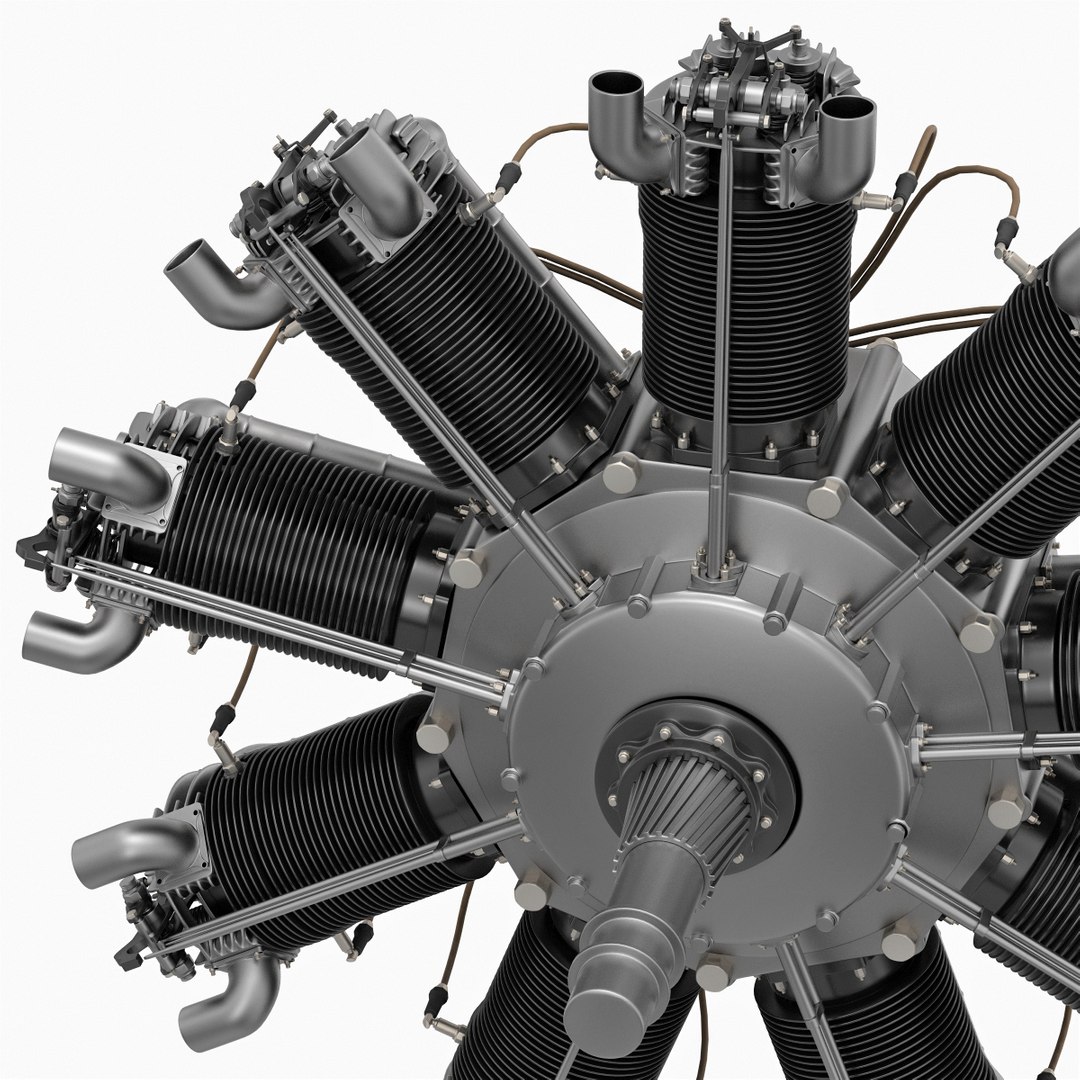 3d bristol jupiter engine 2