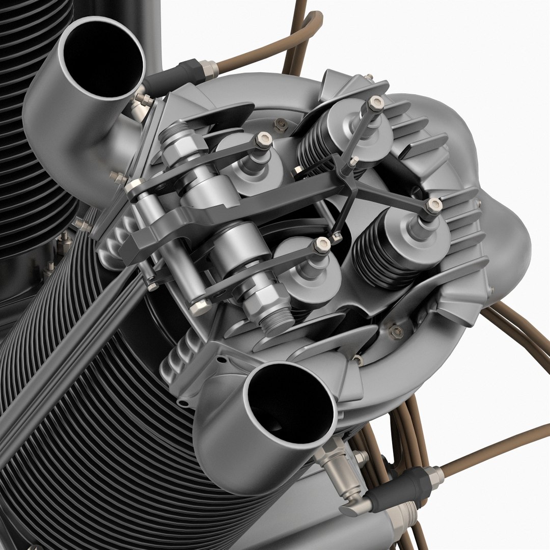 3d bristol jupiter engine 2