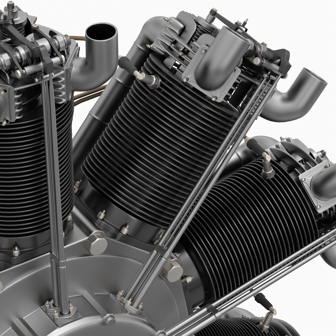 3d bristol jupiter engine 2