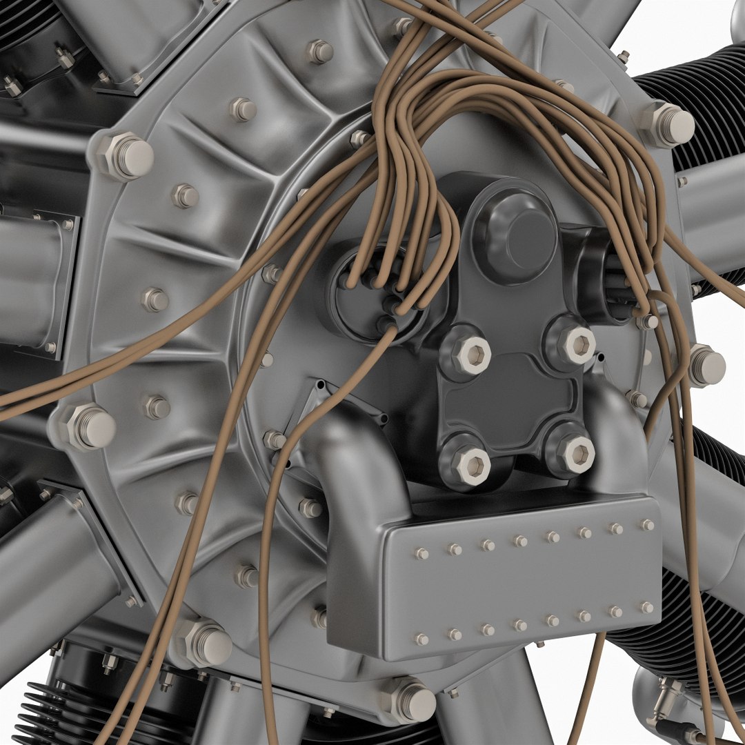 3d bristol jupiter engine 2