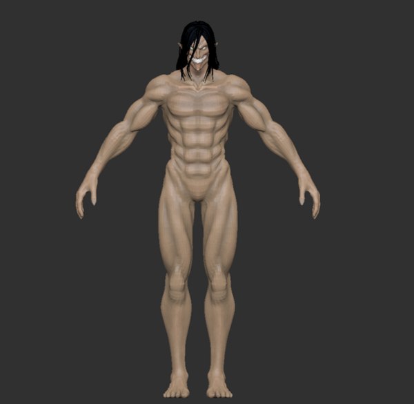 modelo 3d Eren Titan - Mappa Studio version - TurboSquid 1973609