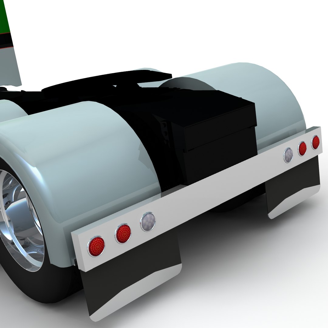 389 Sleeper 3d Model