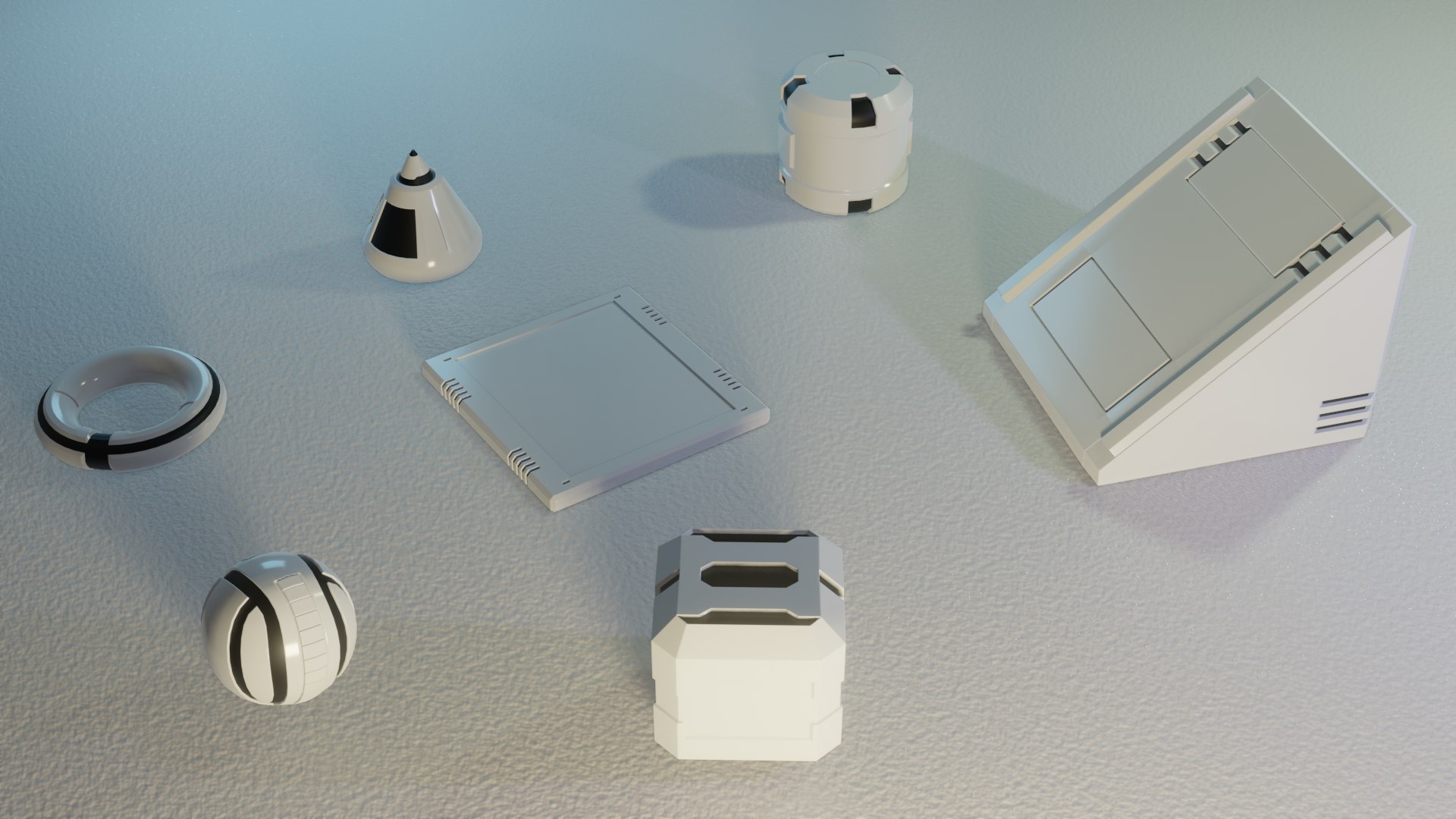 Primitives Shapes 3D Model - TurboSquid 1655954