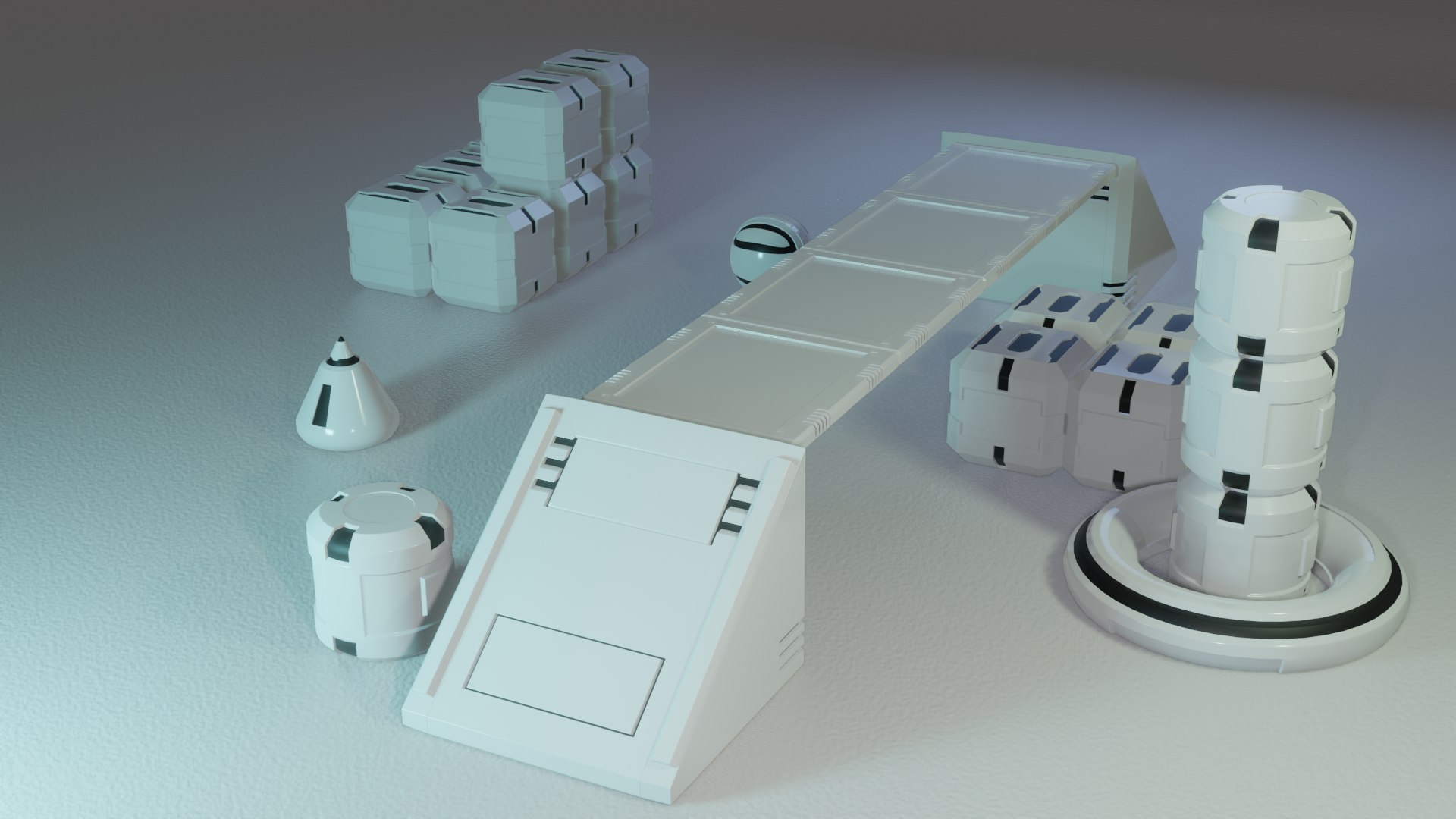 Primitives Shapes 3D Model - TurboSquid 1655954