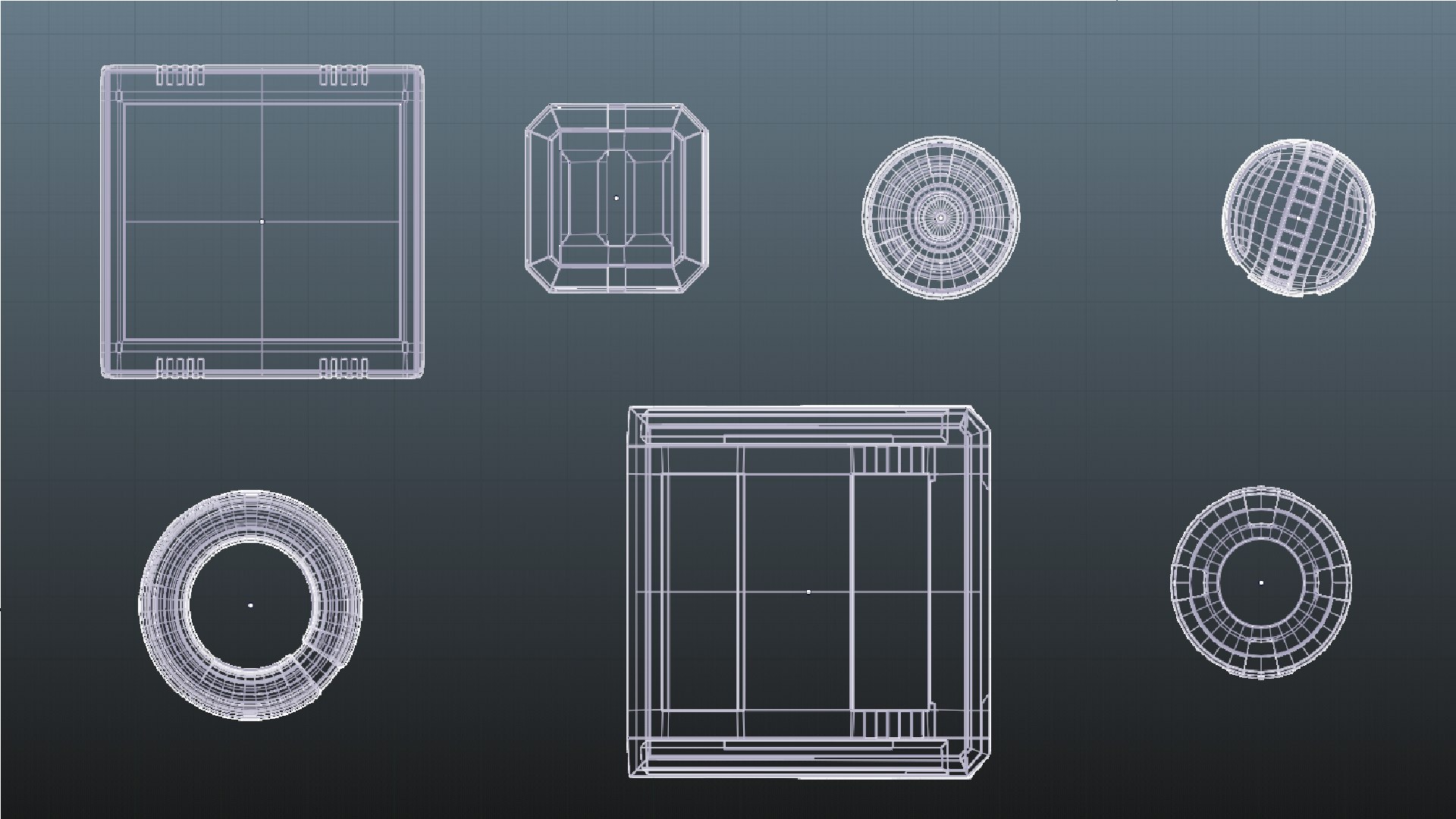 Primitives Shapes 3D Model - TurboSquid 1655954