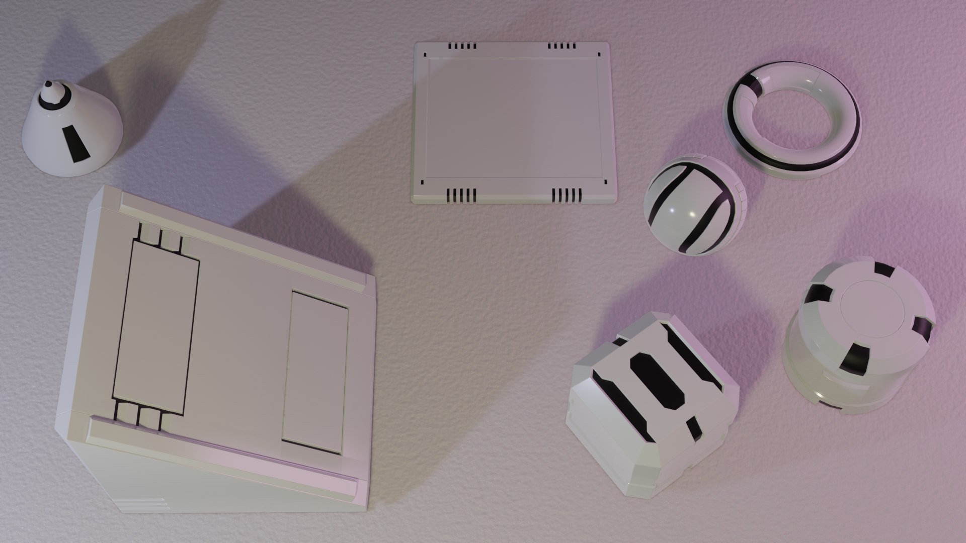 Primitives Shapes 3D Model - TurboSquid 1655954