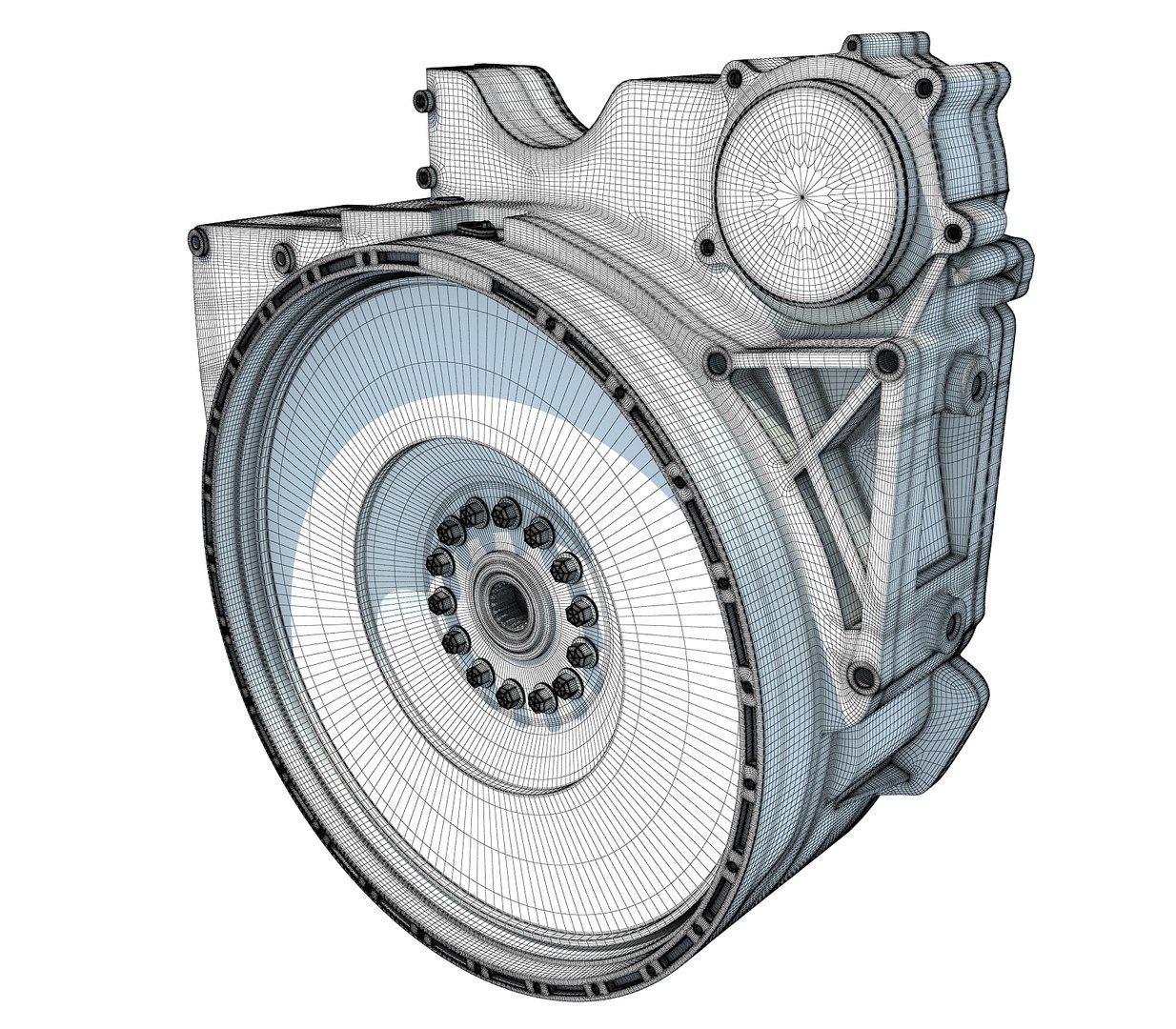 Engine flywheel 3D model - TurboSquid 1172569
