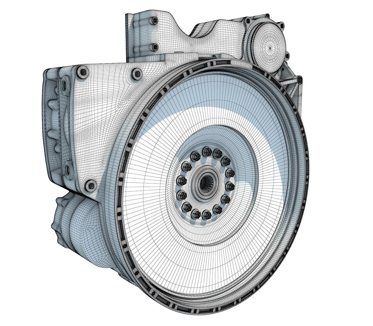Engine flywheel 3D model - TurboSquid 1172569