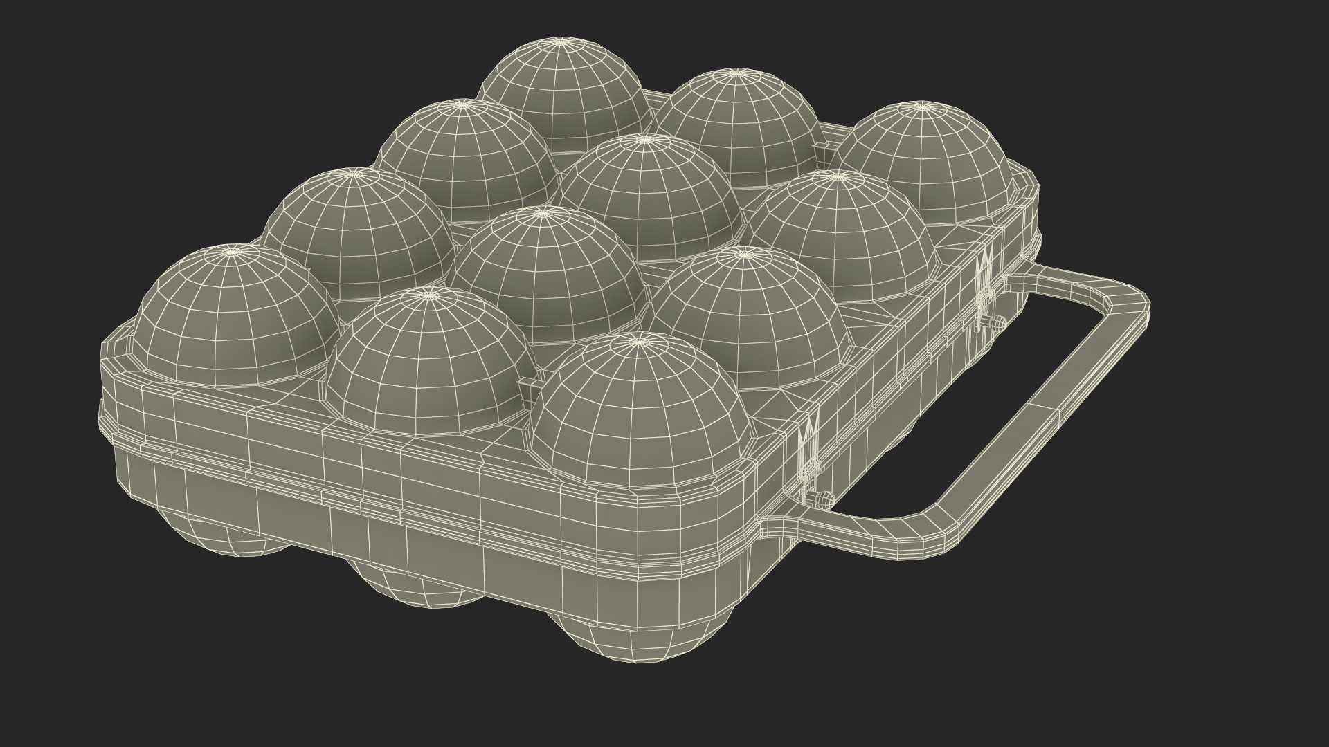Eggs Carrier Filled Model - TurboSquid 2402485