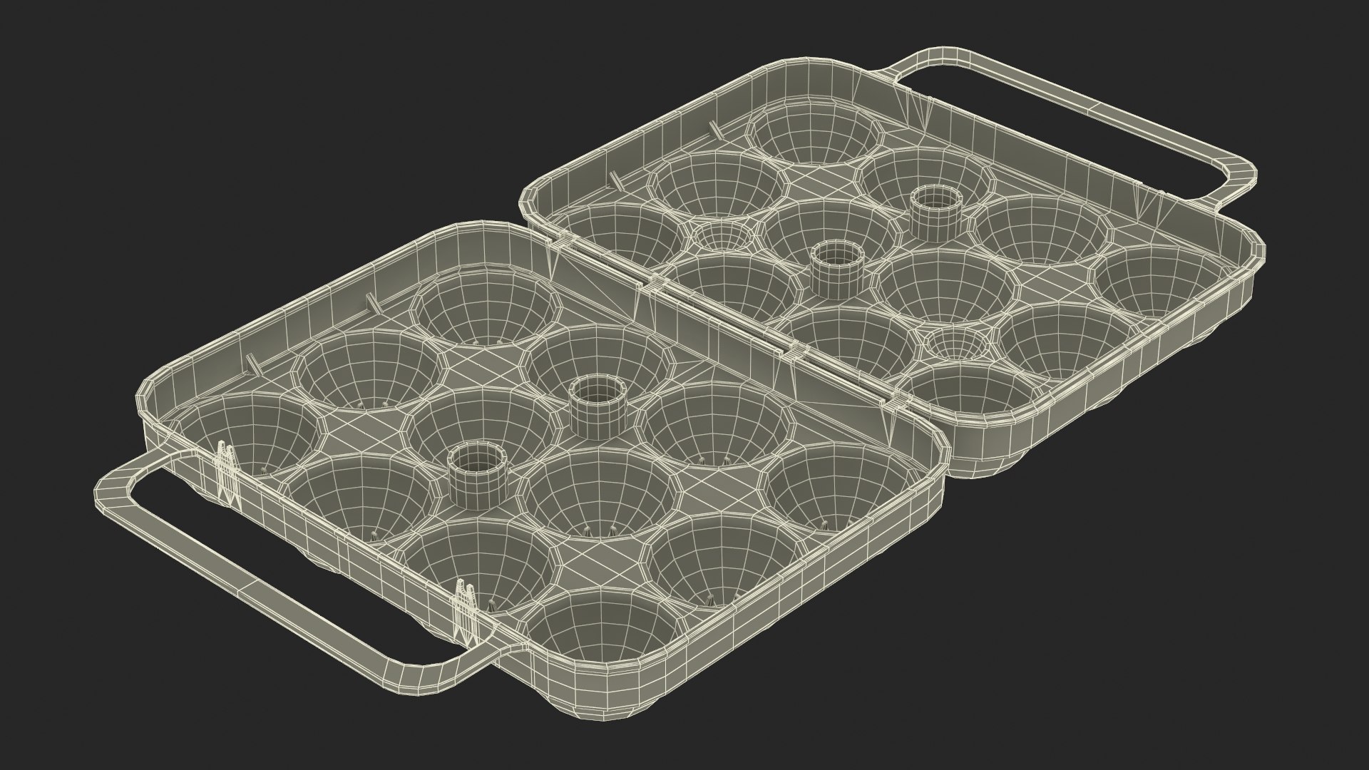 Eggs Carrier Filled Model - TurboSquid 2402485