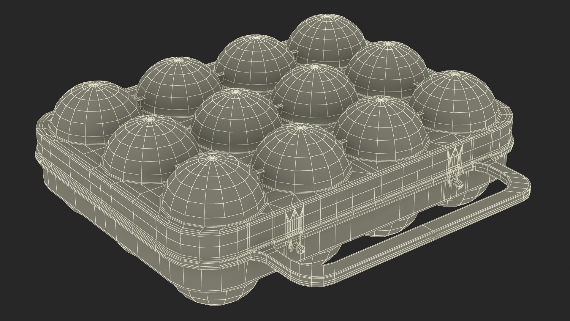 Eggs Carrier Filled Model - TurboSquid 2402485