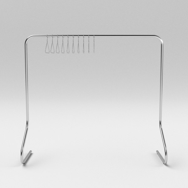 Clothes Rack Blender Models for Download | TurboSquid