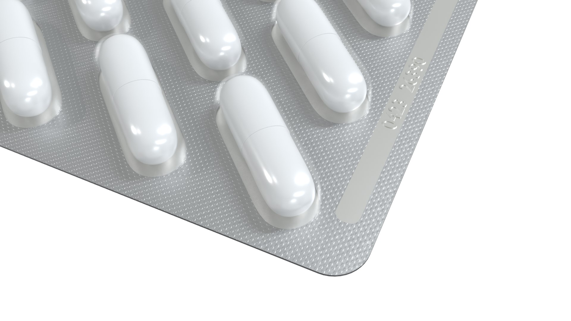 3D Capsule Blister Card With 3D Product Mockup Model - TurboSquid 2090834