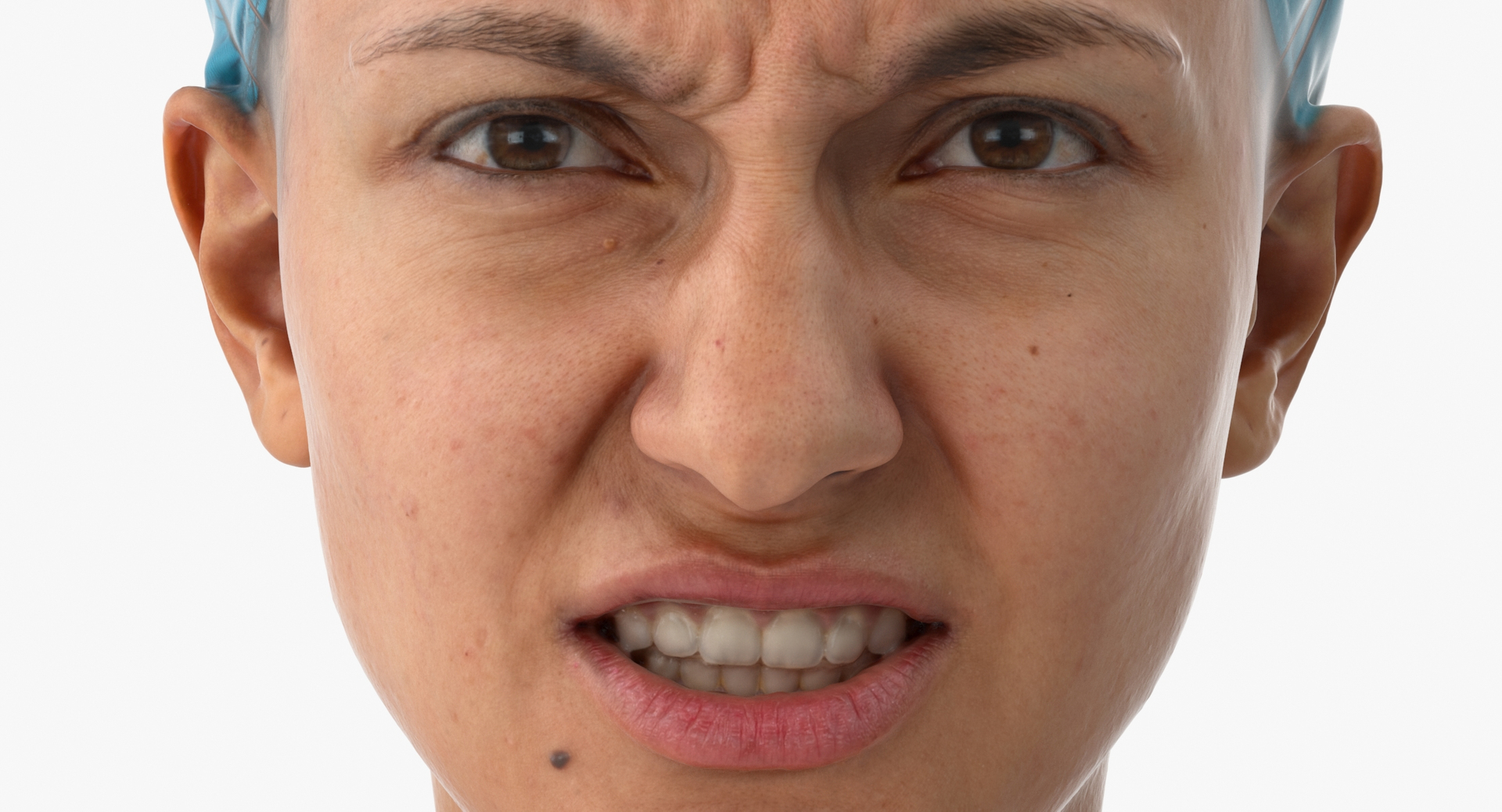 Joy Human Head Disgust Clean Scan 3D model - TurboSquid 1740089