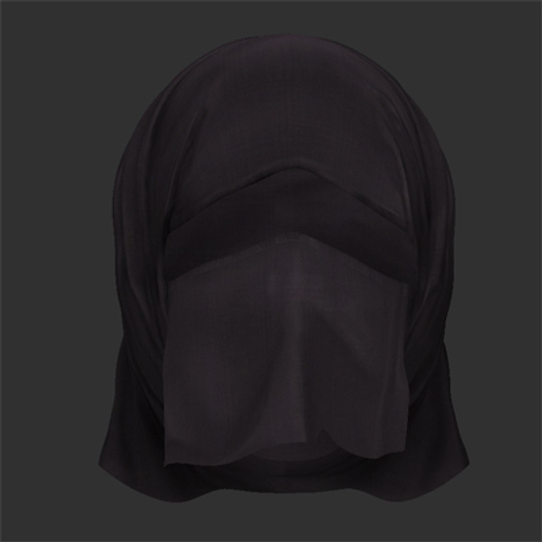 Veil Mask 3d Model