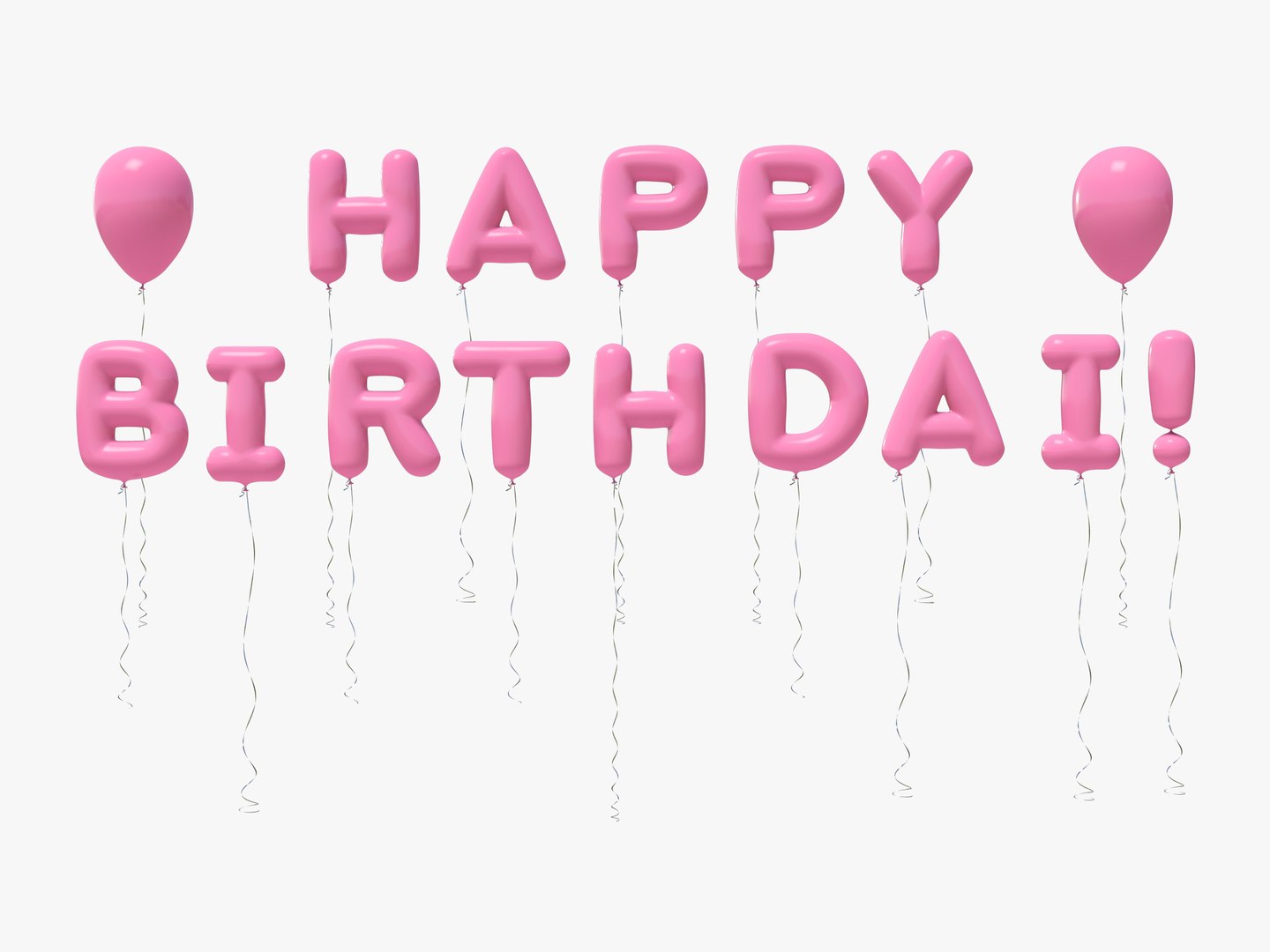 3D Balloon Alphabet Ball - TurboSquid 1592504